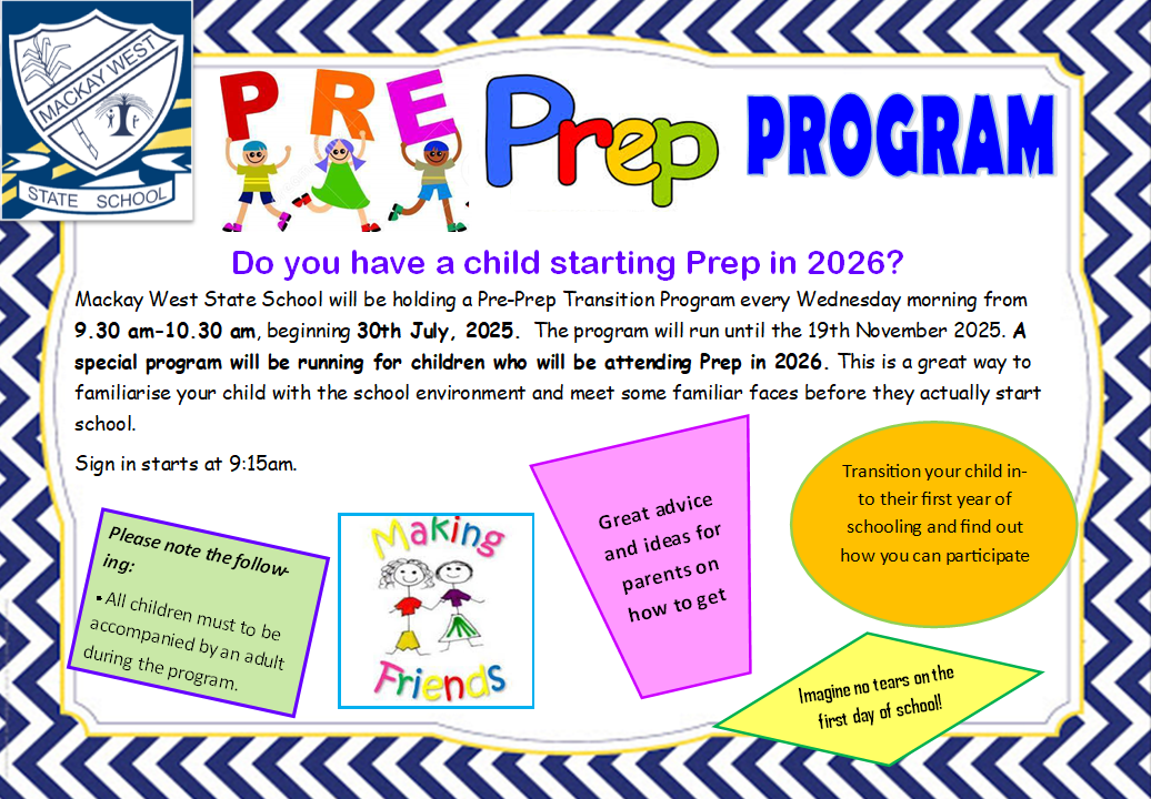 Pre Prep Program for Preps in 2026